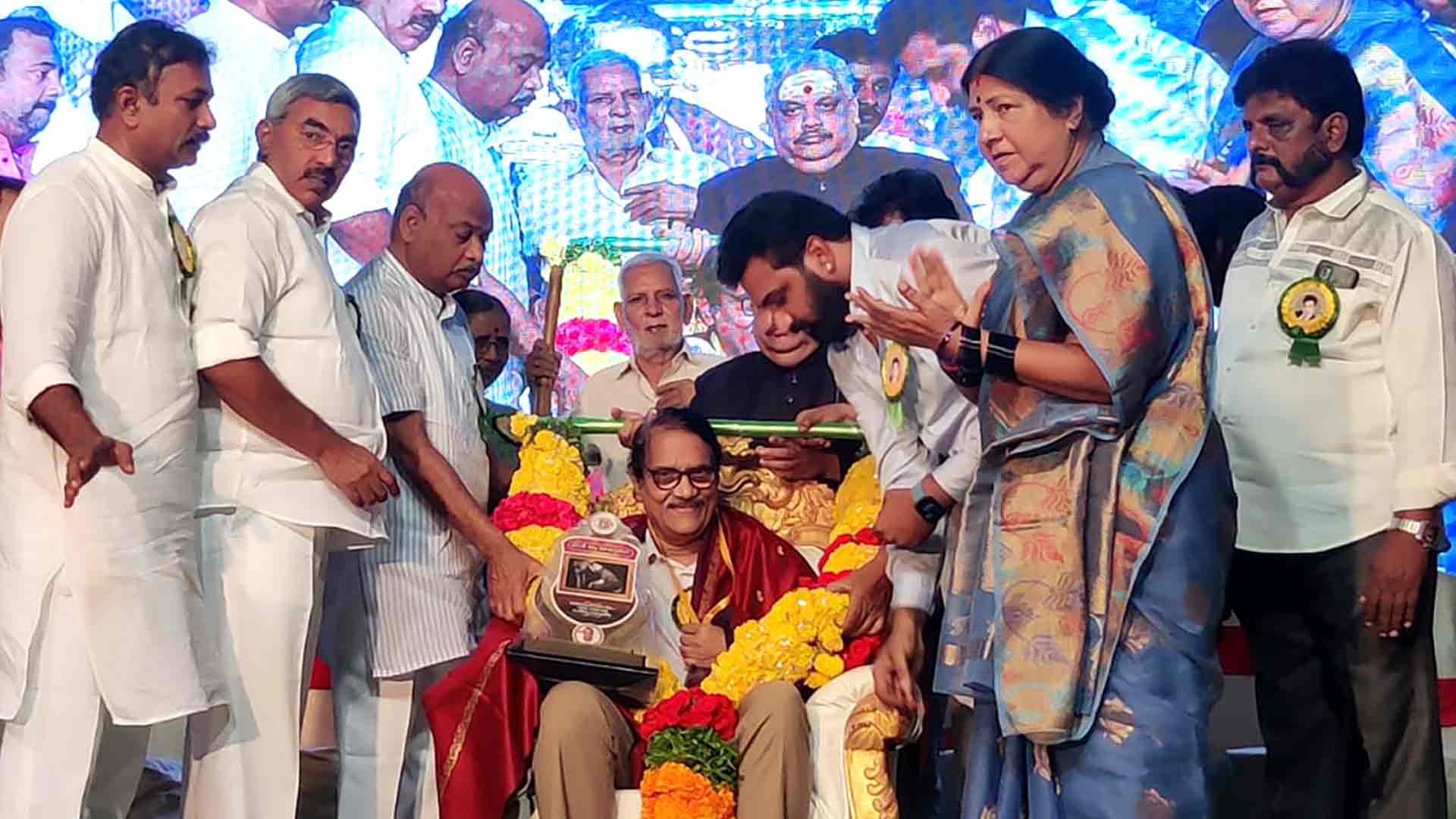 Ashwini Dutt Honoured With 'NTR Shatabdi Chalani Chitra Award'